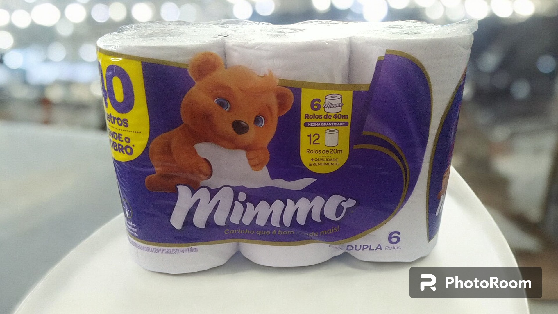 Papel Higiênico Mimmo 6 rolos – prontfarma